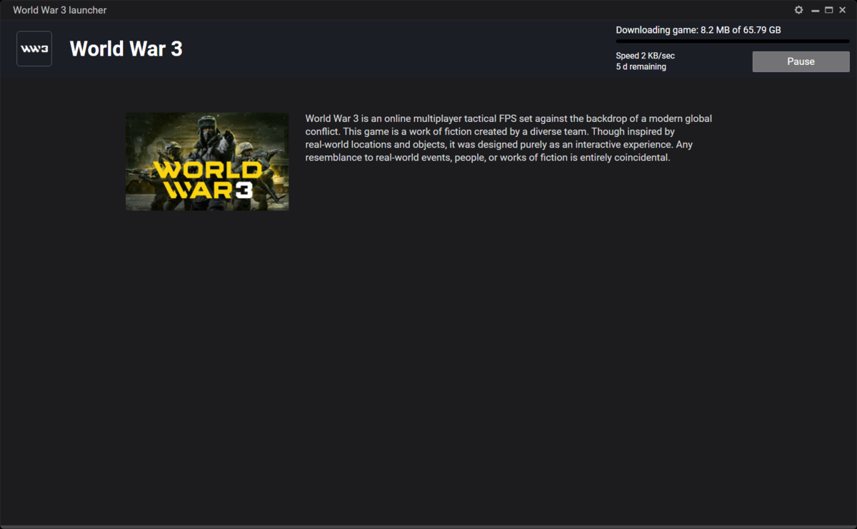 【World War 3】不具合と対処 ダウンロードが遅い？ - 怖いブログ