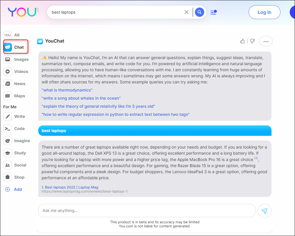 【ジェネレーティブAI】You.comの使い方は？日本語対応は？ - インドのAIニュース
