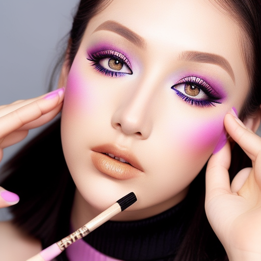 【Stable Diffusion WebUI】いろんなメイクのプロンプト・作例一覧[リップ・チーク・ゲジゲジ眉] - AIの教科書ブログ