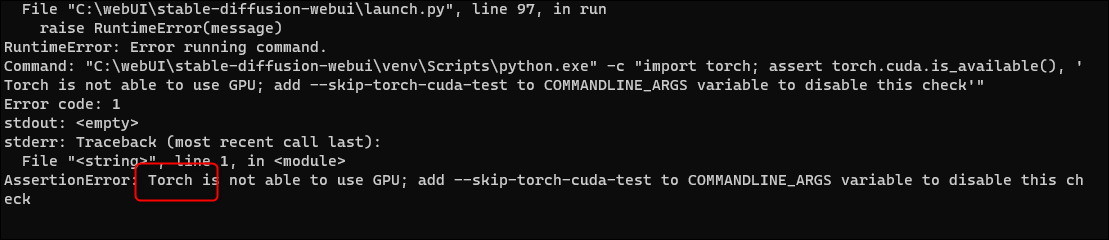 【Stable Diffusion WebUI】セットアップと不具合の対処 9009エラー？hashエラー？再インストール？ - 診断ブログ