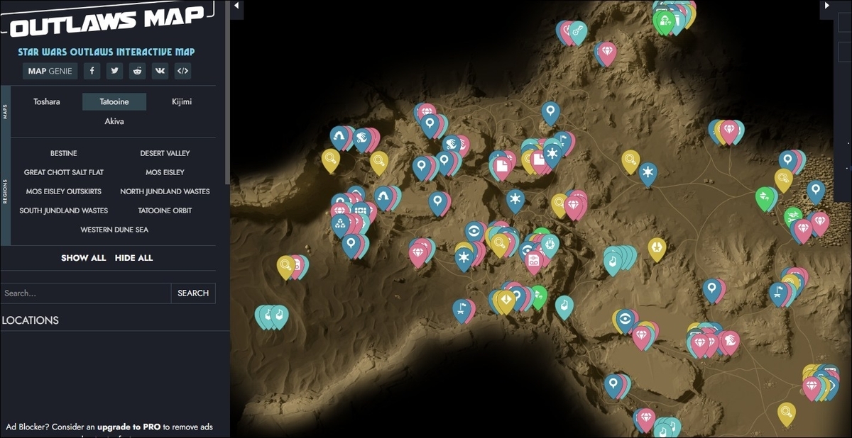 Star Wars Outlaws対応地図、チート、MODは？ - ホラーIQ公式ブログ