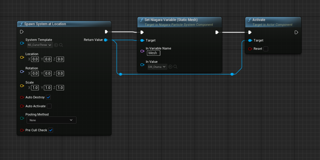 【UE5/Niagara】ユーザーパラメータをRendererにバインドする - あっぷあっぷブログ