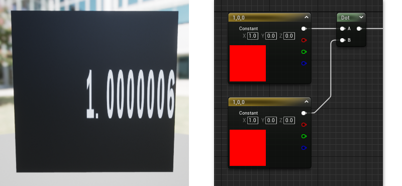 【UE5/Material】Dot ノード - あっぷあっぷブログ