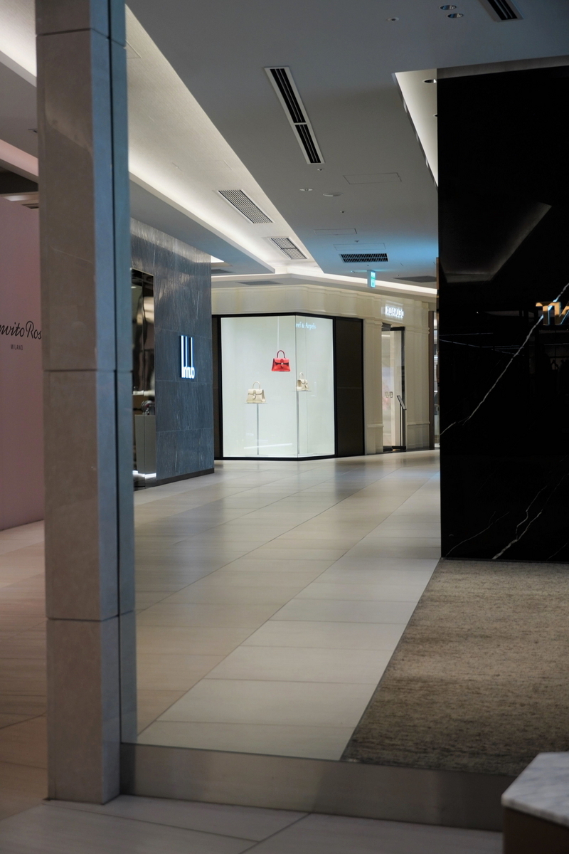 冬の東京銀座散歩⑳『GINZA SIX～FENDI～PRADA再び』銀座通り - 嵐、ゴルフ、ミステリーの日々2