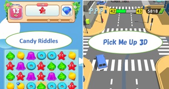 【ゲームポイ活】Candy Riddles(レベル61到達)とPick Me Up 3D(レベル44到達)で390円獲得 - ヒトリゴト