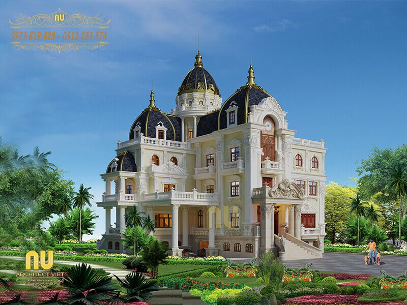 Classic French villa models - arcviet’s blog