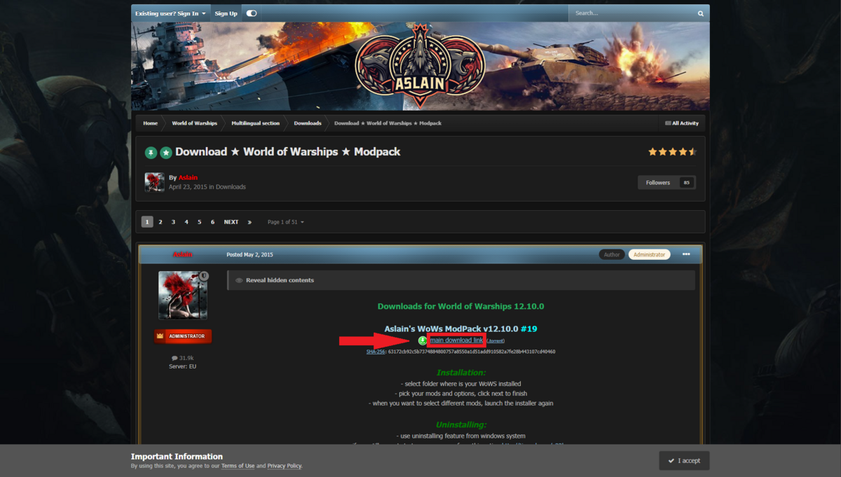 【WOWS】MODの導入方法とおすすめMOD - WOWS攻略解説 - ソロ駆逐艦日記