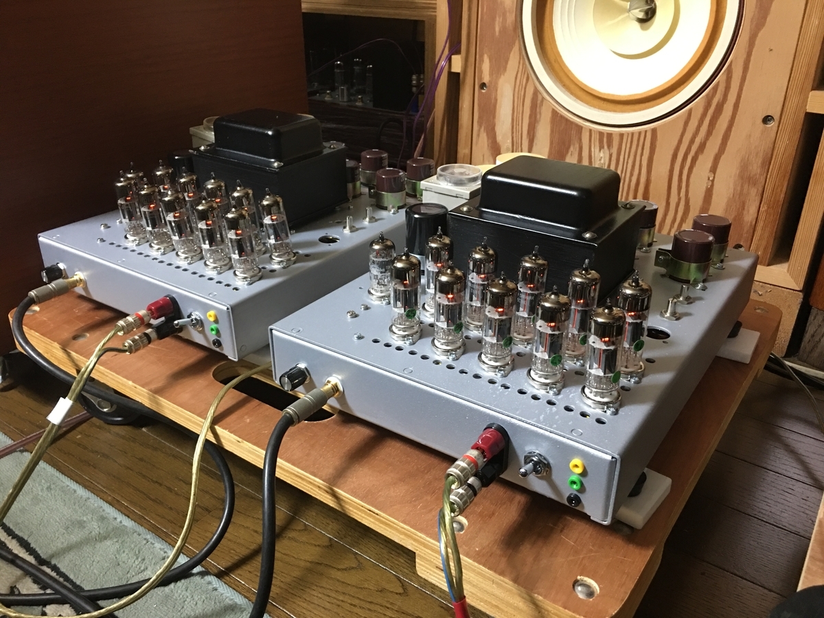 FUTTERMAN OTL-3 6LF6-4P mono OTL アンプの製作 OTL-3M(2) - フッターマン OTL AMP の製作