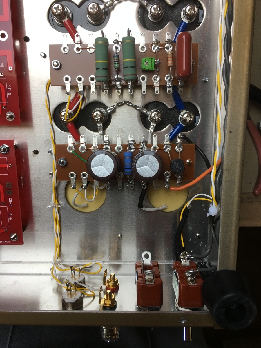 フッターマンH-2 OTL 6C19P×8 モノラル2台の製作（5） - フッターマン OTL AMP の製作
