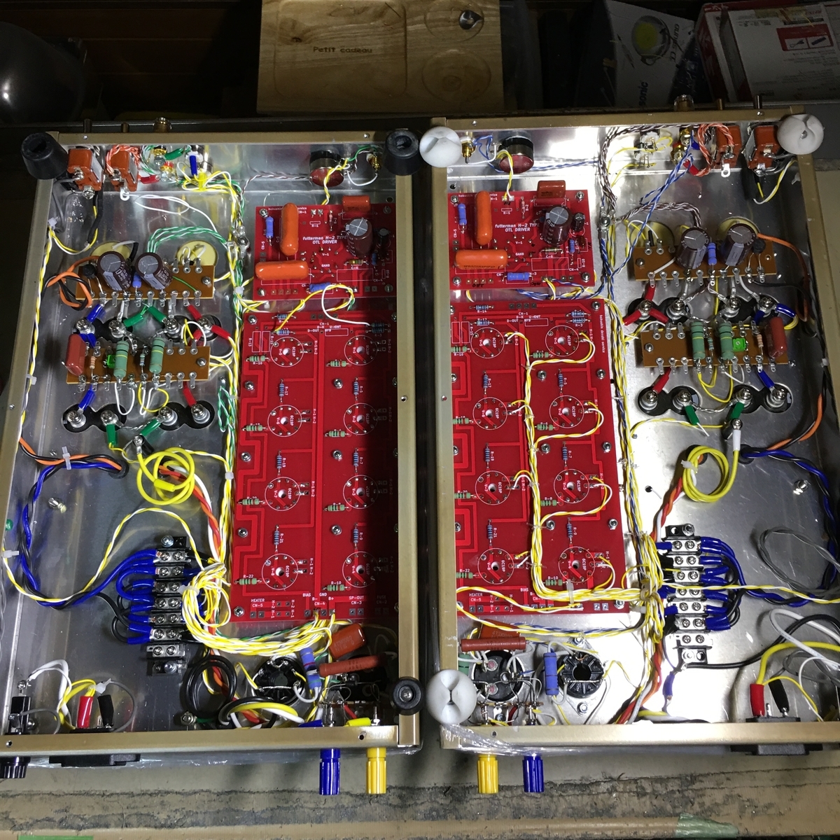 フッターマンH-2 OTL 6C19P×8 モノラル2台の製作（9） - フッターマン OTL AMP の製作