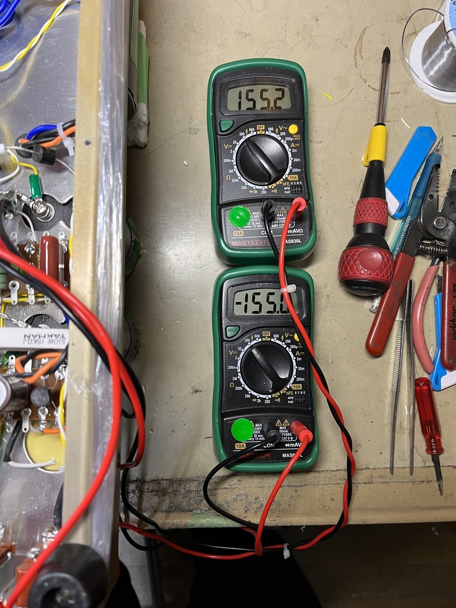 フッターマンH-2 OTL 6C19P×8 モノラル2台の製作（11） - フッターマン OTL AMP の製作