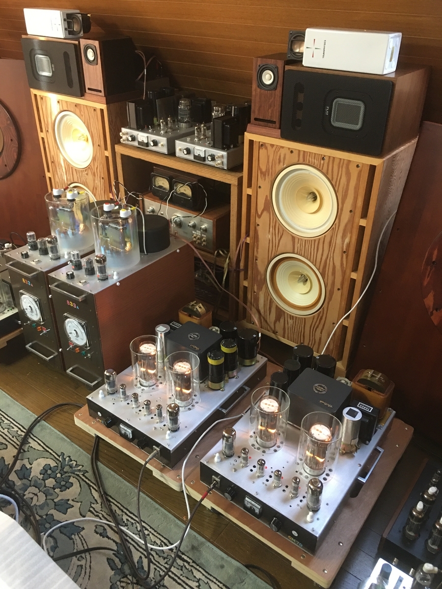 真空管アンプ製作回路(8) GM70pp 100W - 真空管アンプ製作