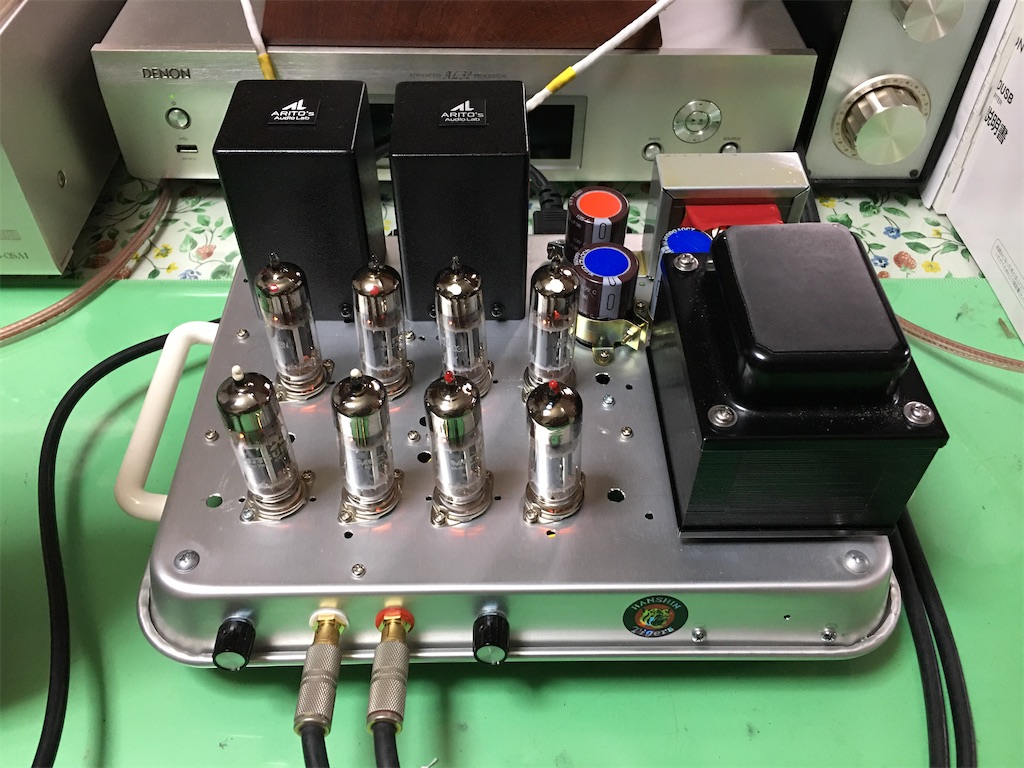 真空管アンプ製作回路(35) 8B8/16A8(T)×8 差動アンプ - 真空管アンプ製作