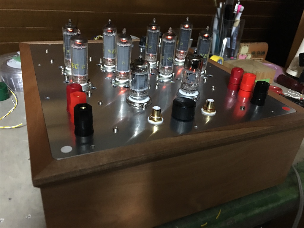 50C5 SRPP ニ題 - 真空管アンプ製作