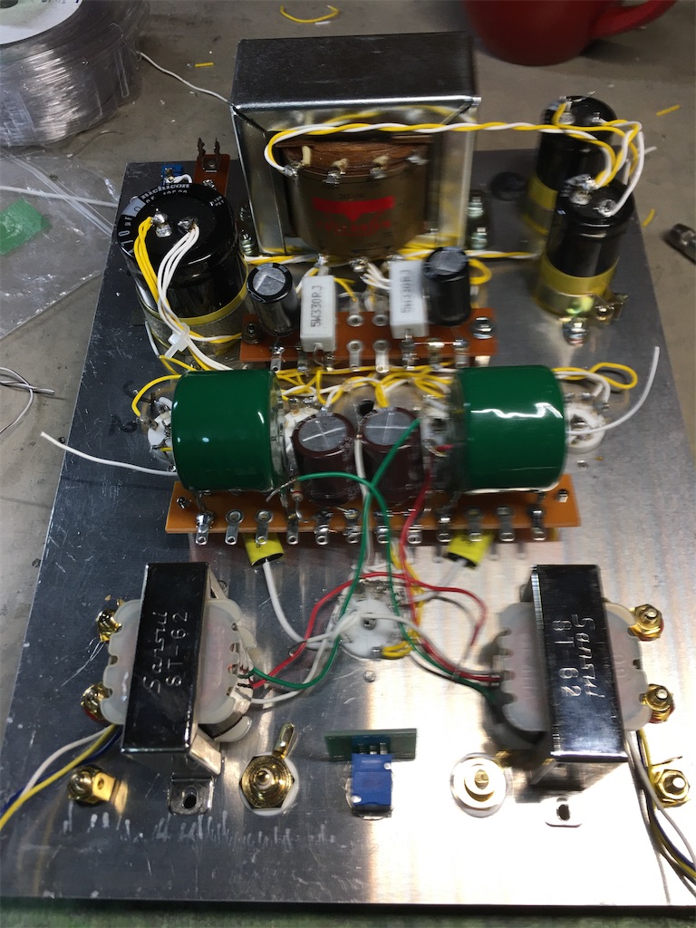 50C5 SRPPの製作 - 真空管アンプ製作