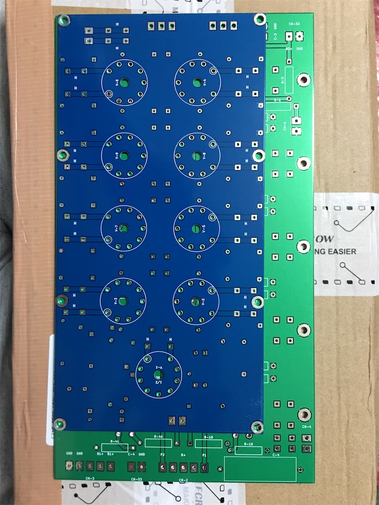 5670W、6463pp×8 - 真空管アンプ製作