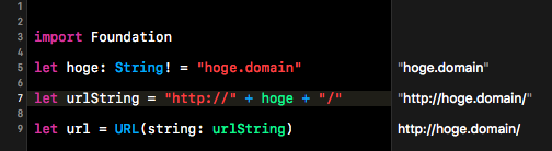 Swiftの文字列にて、Implicitly Unwrapped Optional型の文字列を扱う際に失敗した話 - 面白きことは良きことなり
