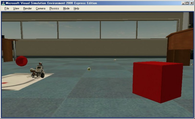 SimplySIM NXT MSRDSのサンプルを動かしてみる（1）（VPL Explorer編）2 - asaにっき