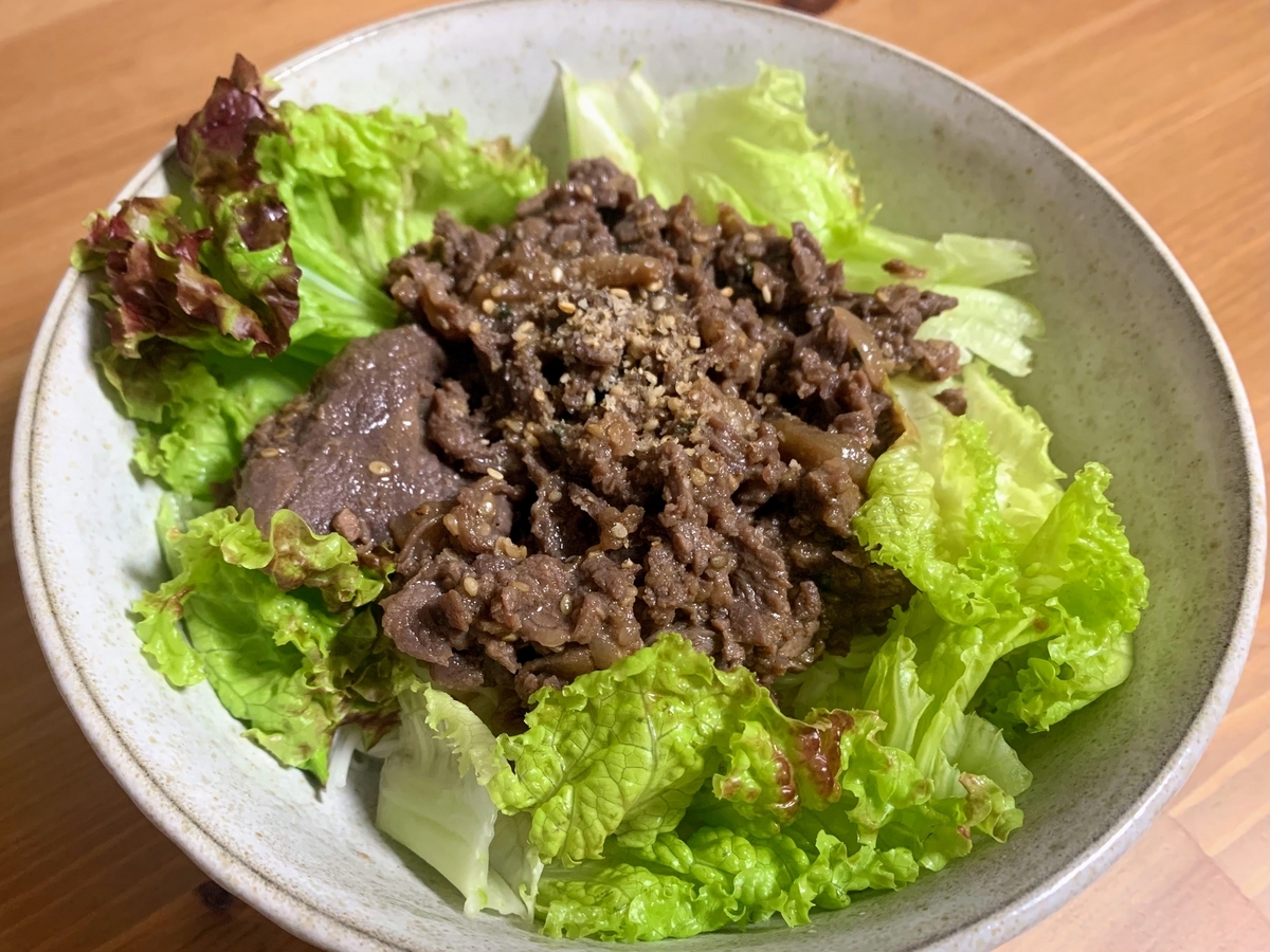 夏っぽいプルコギそうめん👩🏻‍🍳🌻 - 麻と白とくま