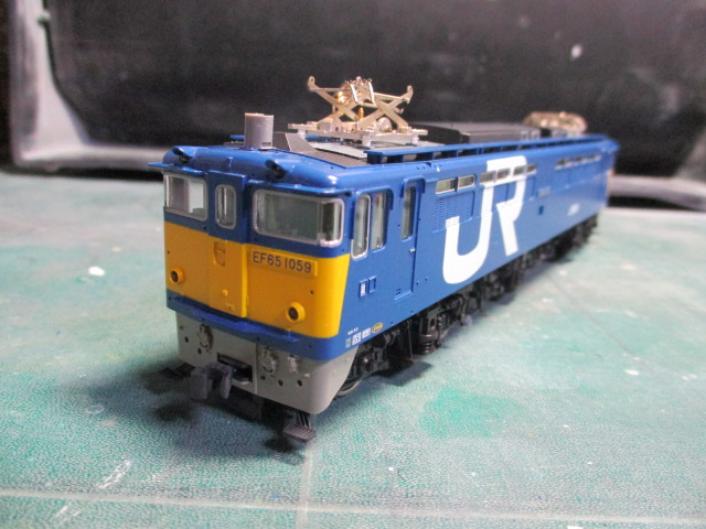 HO ジャンク再生 EF65-1059 その1 - 酒井塗装工房