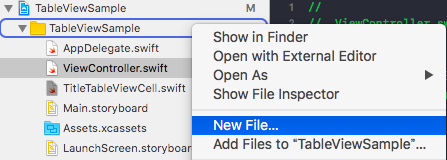 Swift：UITableView(UITableViewCellをカスタム) - asky