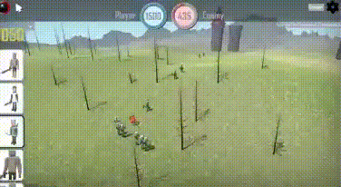 RTS Battle Kit 高大なフィールドで大勢の兵士達が戦うスマホ操作に対応したRTSゲームキット - AssetStoreまとめ