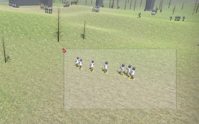 RTS Battle Kit 高大なフィールドで大勢の兵士達が戦うスマホ操作に対応したRTSゲームキット - AssetStoreまとめ