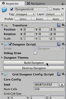 【購入後】Dungeon Architect ダンジョン作りを手早く作成するUnityアワード2016優勝作品。サンプルシーンをいくつか紹介 - Unity AssetStoreまとめ
