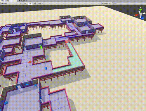 【購入後】Dungeon Architect ダンジョン作りを手早く作成するUnityアワード2016優勝作品。サンプルシーンをいくつか紹介 - Unity AssetStoreまとめ