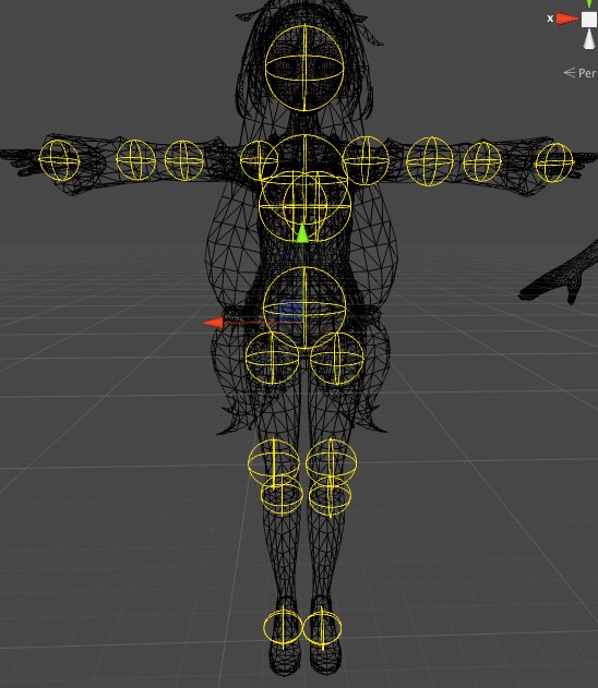 【Dynamic Bone】髪の毛やスカートの「めり込みを防止」「ぷにぷに触って楽しむ」BoneColliderの使い方を解説。リアルな揺れものアセットで遊ぶ「Dynamic Bone ...