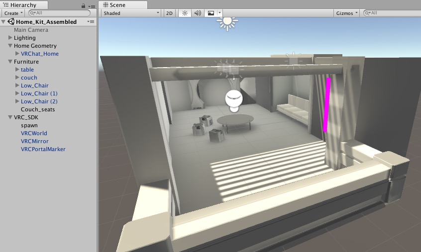 【新作無料アセット】VRChat公式がついにアセットストアへ進出！VRChat SDKの役に立ちそうなテンプレートをリリース「Home Kit ...