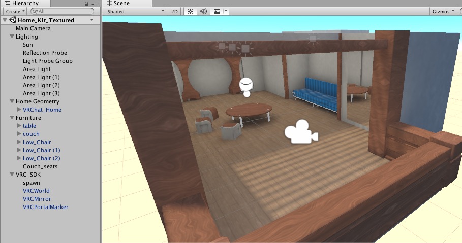 【新作無料アセット】VRChat公式がついにアセットストアへ進出！VRChat SDKの役に立ちそうなテンプレートをリリース「Home Kit ...