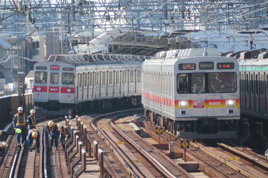 西武鉄道への譲渡が決まった東急の9000系、そろそろ撮っておくか ローカル線放浪記and模型