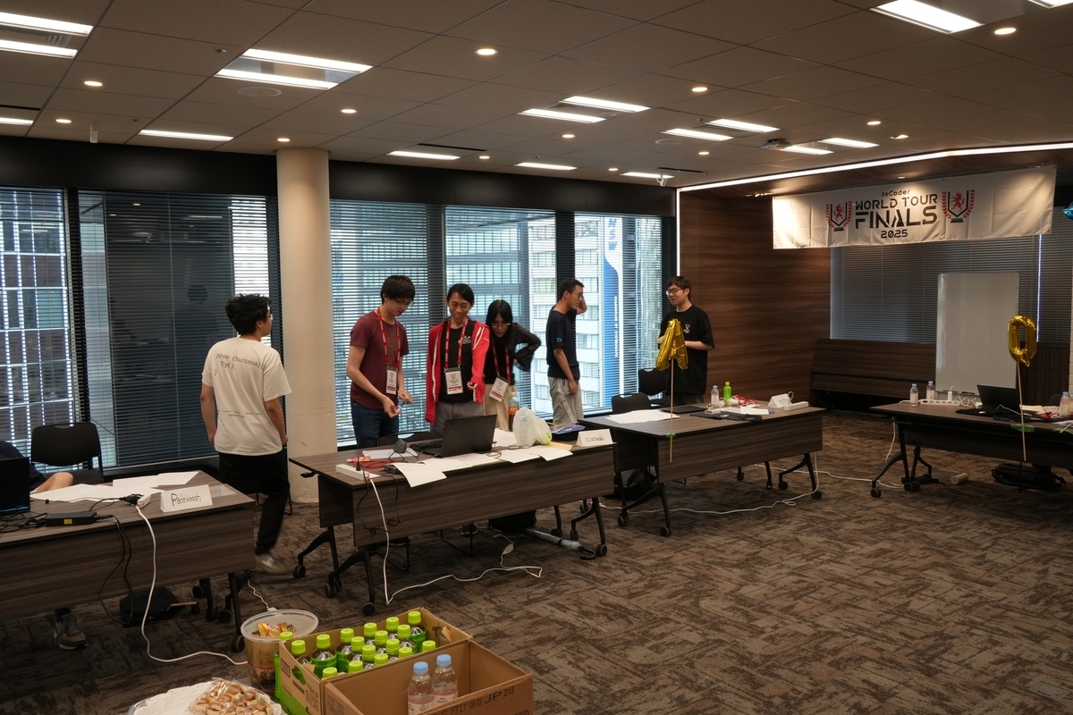 AtCoder World Tour Finals 2025 Algorithm 当日フォト - AtCoderInfo