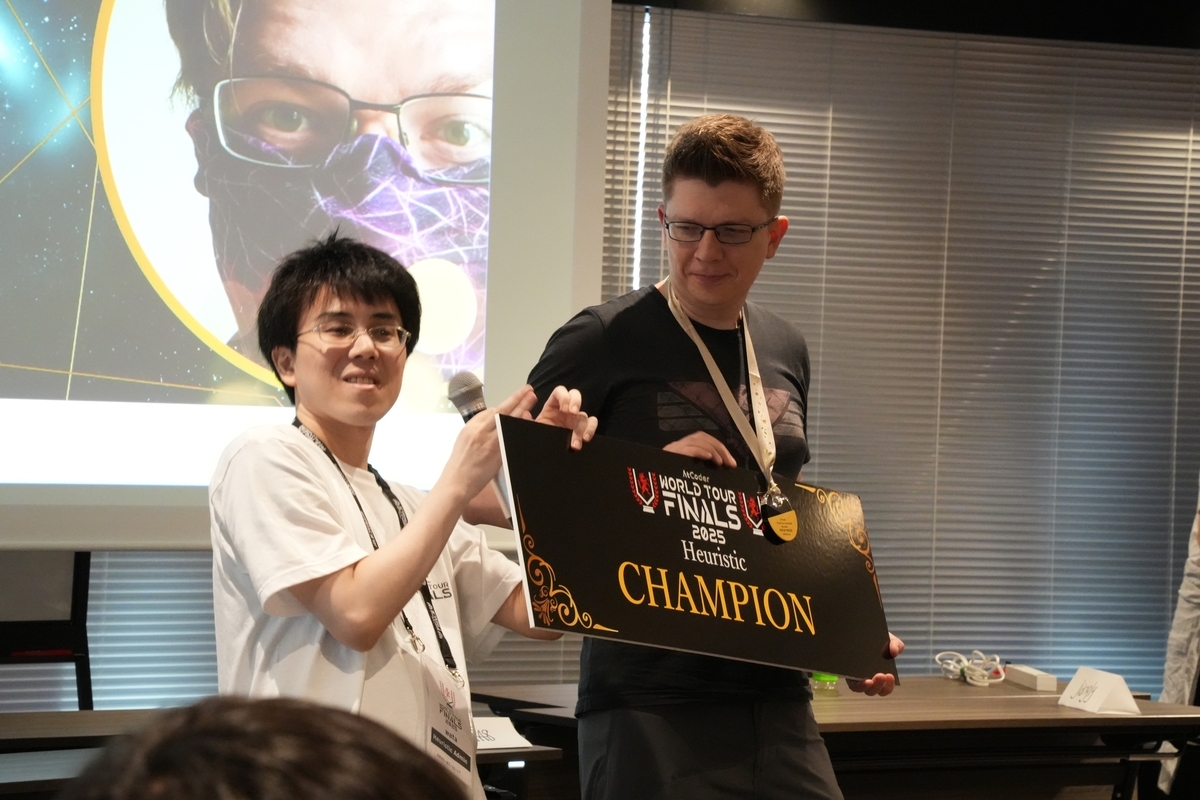 AtCoder World Tour Finals 2025 Algorithm 当日フォト - AtCoderInfo