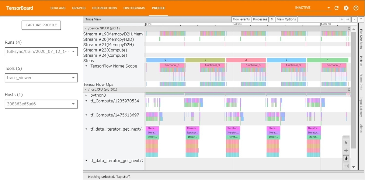 Tensorflow Profilerを使って前処理 (tf.data.Dataset API) のパフォーマンスを改善する - メモ帳
