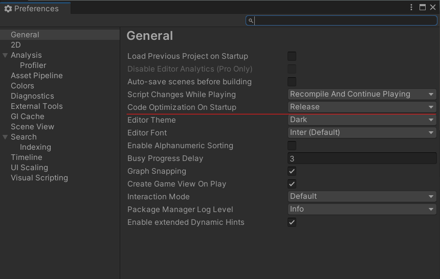 【Unity】エディタのデバッグモードを常に有効にする - 7080 + 1