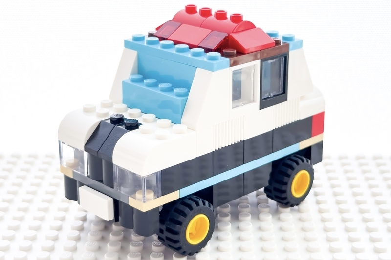 レゴ「車（警察・消防）」の作り方！〜レゴクラシック10698〜 - アトリ 〜レゴの作り方〜