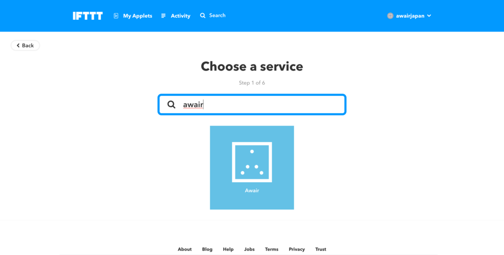 【Awair × IFTTT 使い方講座】2. IFTTTでオリジナルアプレットを作る - アウェア Awairの公式ブログ