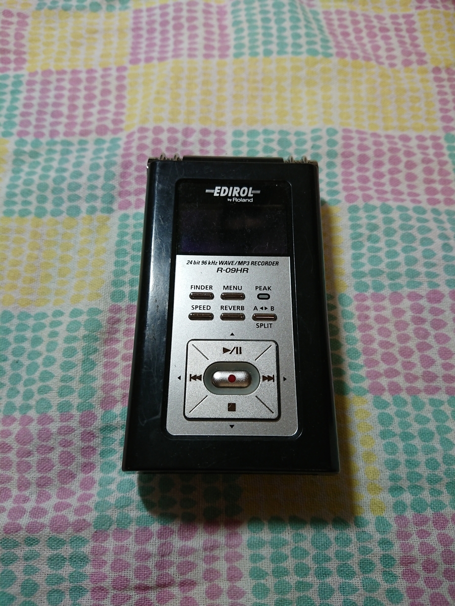 Roland EDIROL R-09HR - アヤノっちの田舎暮らしBlog