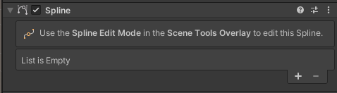 UnityのSplinesをEditorで操作する【Unity】 - yousanのメモ