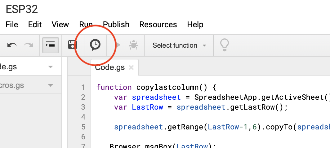 ESP32でオンラインデータロガーを作る ④Google spreadsheet側での後処理 - とある実験のーと