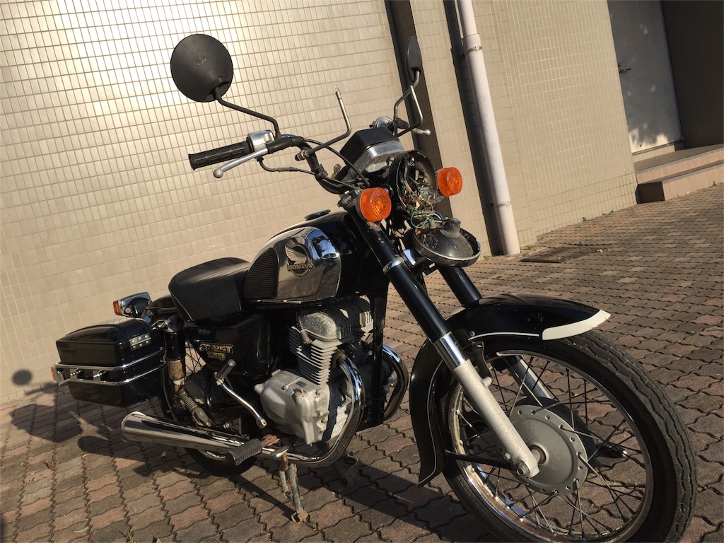 CD125T 早朝配線確認 - Bike Gallery MONROE