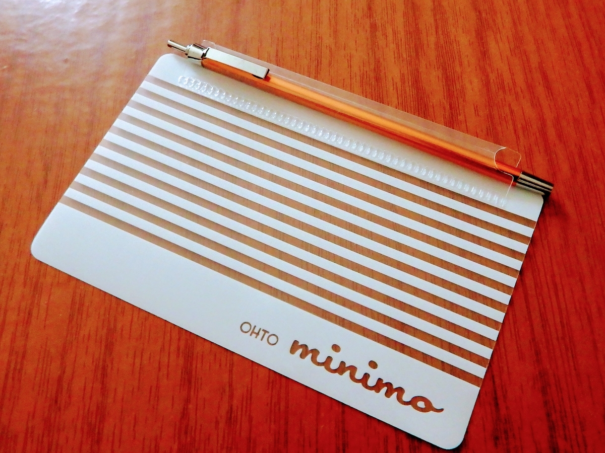 OHTO minimo 世界最小再細のボールペン？名刺入れにも入るボールペンのレビュー - 文具2.0の世界