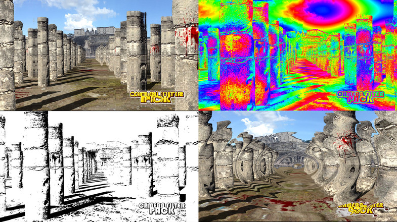 【Unity】280種類以上のカメラエフェクトを使用できる「Camera Filter Pack」紹介（$54.00） - コガネブログ