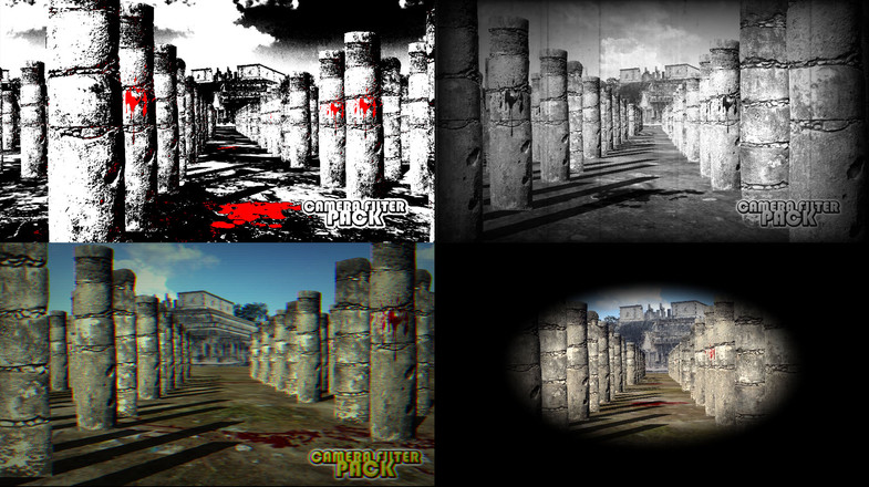 【Unity】280種類以上のカメラエフェクトを使用できる「Camera Filter Pack」紹介（$54.00） - コガネブログ