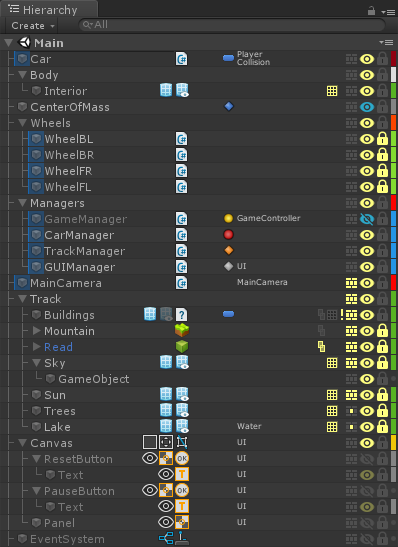 【Unity】Hierarchy を拡張する多機能アセット「QHierarchy」紹介（$25.00） - コガネブログ