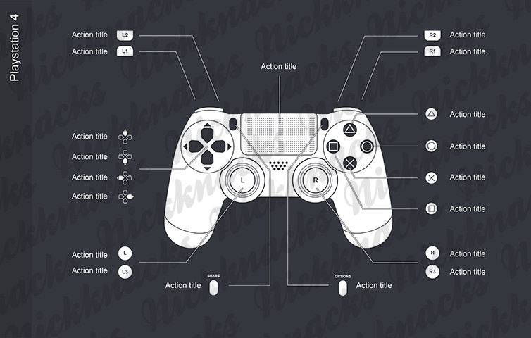 【Unity】Switch、PS4、Vita、Xbox One、Steam、キーボード、マウスの各ボタンやコントローラの PNG・PSD ...