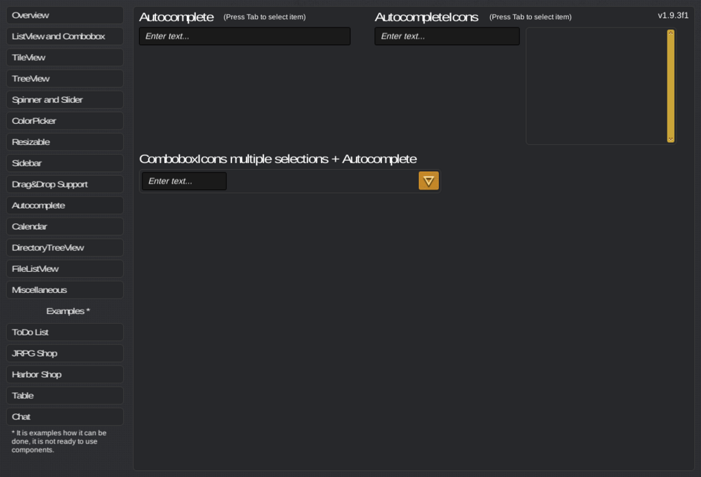 【unity】ugui で使える Widget が30種類以上用意された「new Ui Widgets」紹介（ 52 92） コガネブログ
