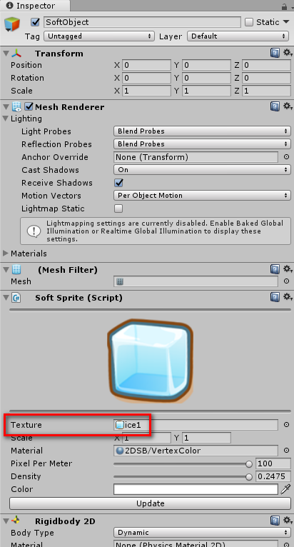 【Unity】2D でゼリーのような物理演算を実装できる「2D Soft Body」紹介（$16.20） - コガネブログ